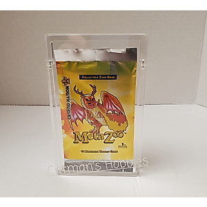 Premium Metazoo Booster Pack Acrylic Case for UV Resistant Protection and Display