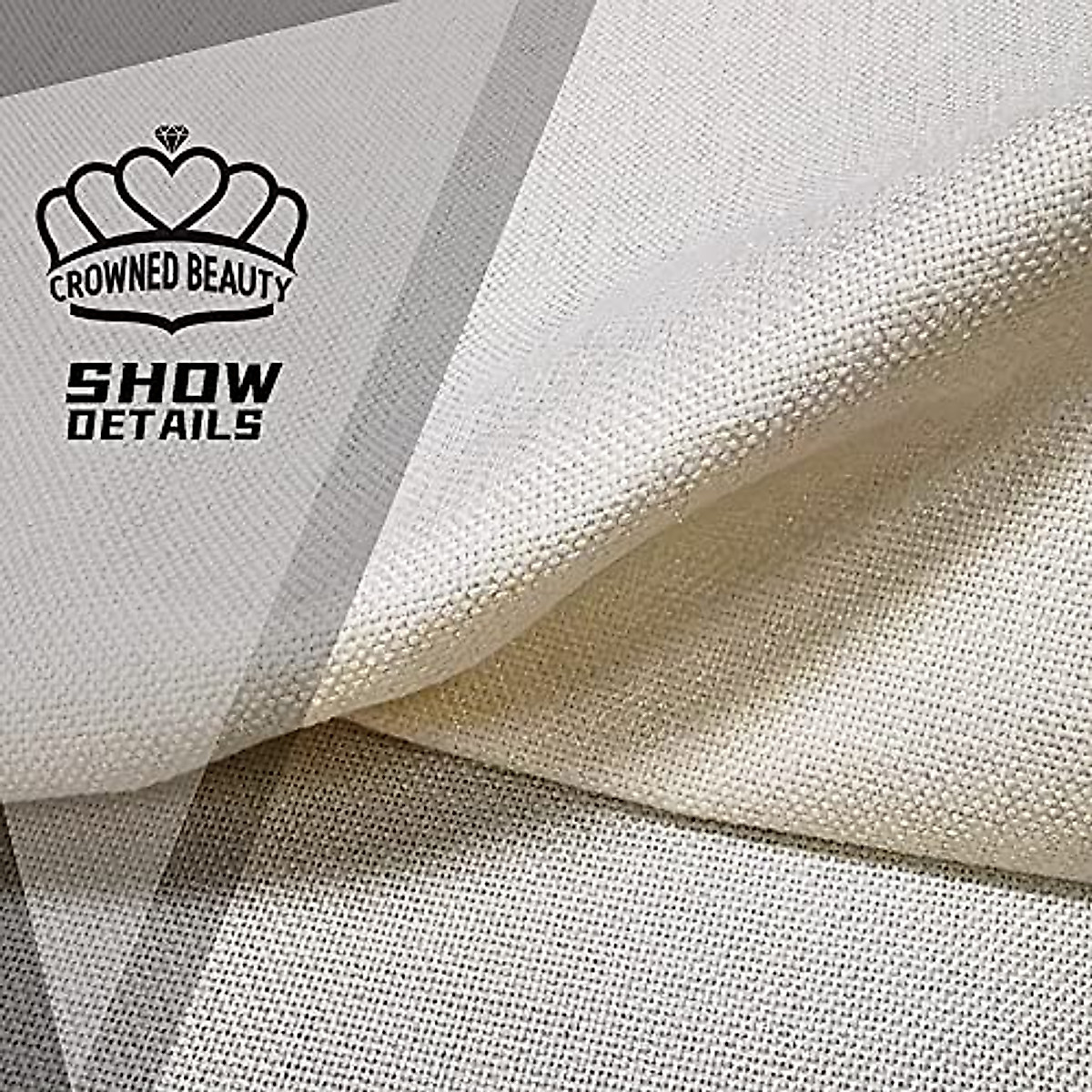 CROWNED BEAUTY St Patricks Day Garden Flag 12x18 Inch Double Sided for Outside Small Burlap Green Shamrocks Clovers Mason Jar Lucky Welcome Yard Holiday Flag CF727-12