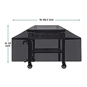 36 Inch Griddle Cover for Blackstone, 1528 Waterproof 600D Polyester Heavy Duty Grill Cover for Blackstone 36" Griddle