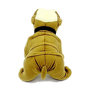 VACHICHI Cute Stuffed Animal Bulldog Teddy 12 Inch Lifelike Plush Toy Puppy, 12" English Bulldog