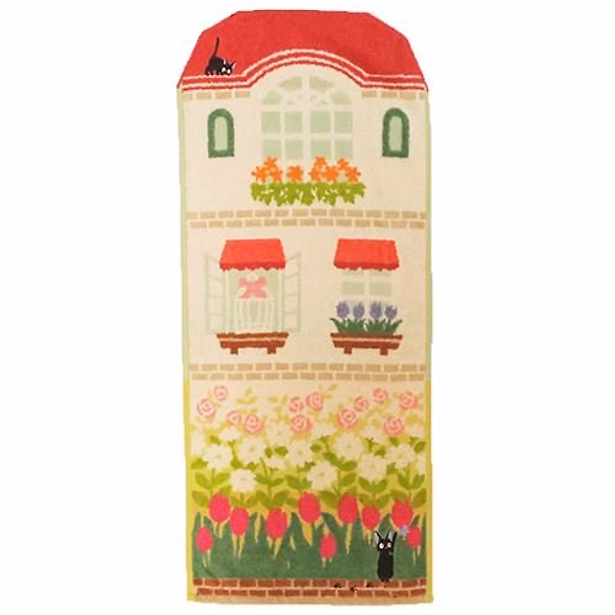 Studio Ghibli Kiki's Delivery Service Face Towel Cotton Flower bed Walk Jiji