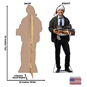 Cardboard People Clark Griswold Life Size Cardboard Cutout Standup - National Lampoon's Christmas Vacation (1989 Film)