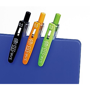 Zebra B-JJS15-COBL Gel Ballpoint Pen, Sarasa Clip, 0.4, Cobalt Blue, 10 Pieces