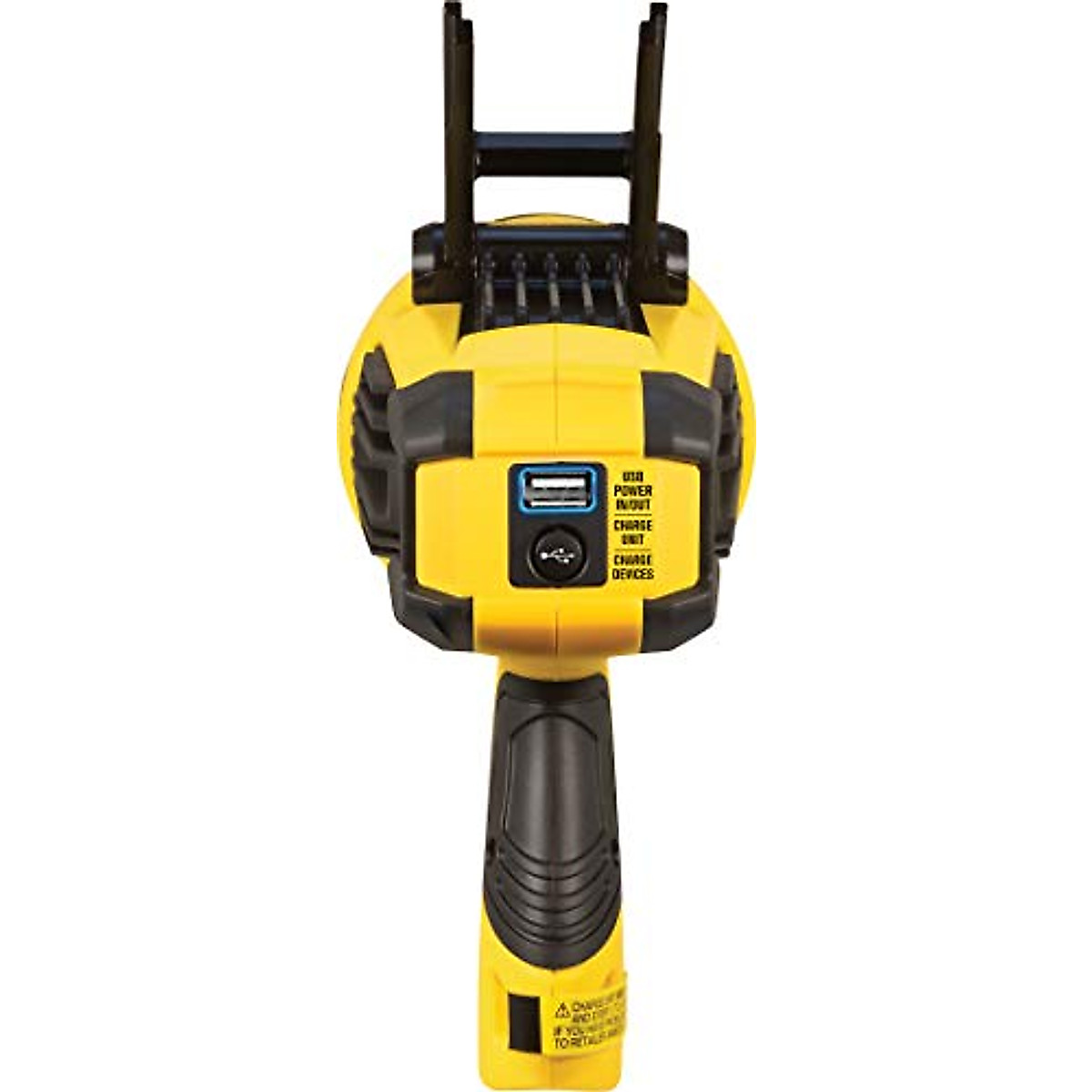 STANLEY FATMAX SL10LEDS Rechargeable 2200 Lumen Lithium Ion Ultra Bright LED Spotlight Flashlight with USB Power Charger