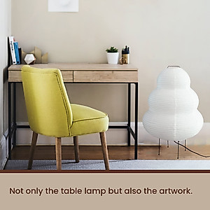 Nogy Noguchi Lamp • Japanese Lamp • Floor Paper Lamp • Rice Paper Floor Lamp • Akari Lamp • Chinese Lantern • Lampara de Pie para Sala • Japandi Style Lamp