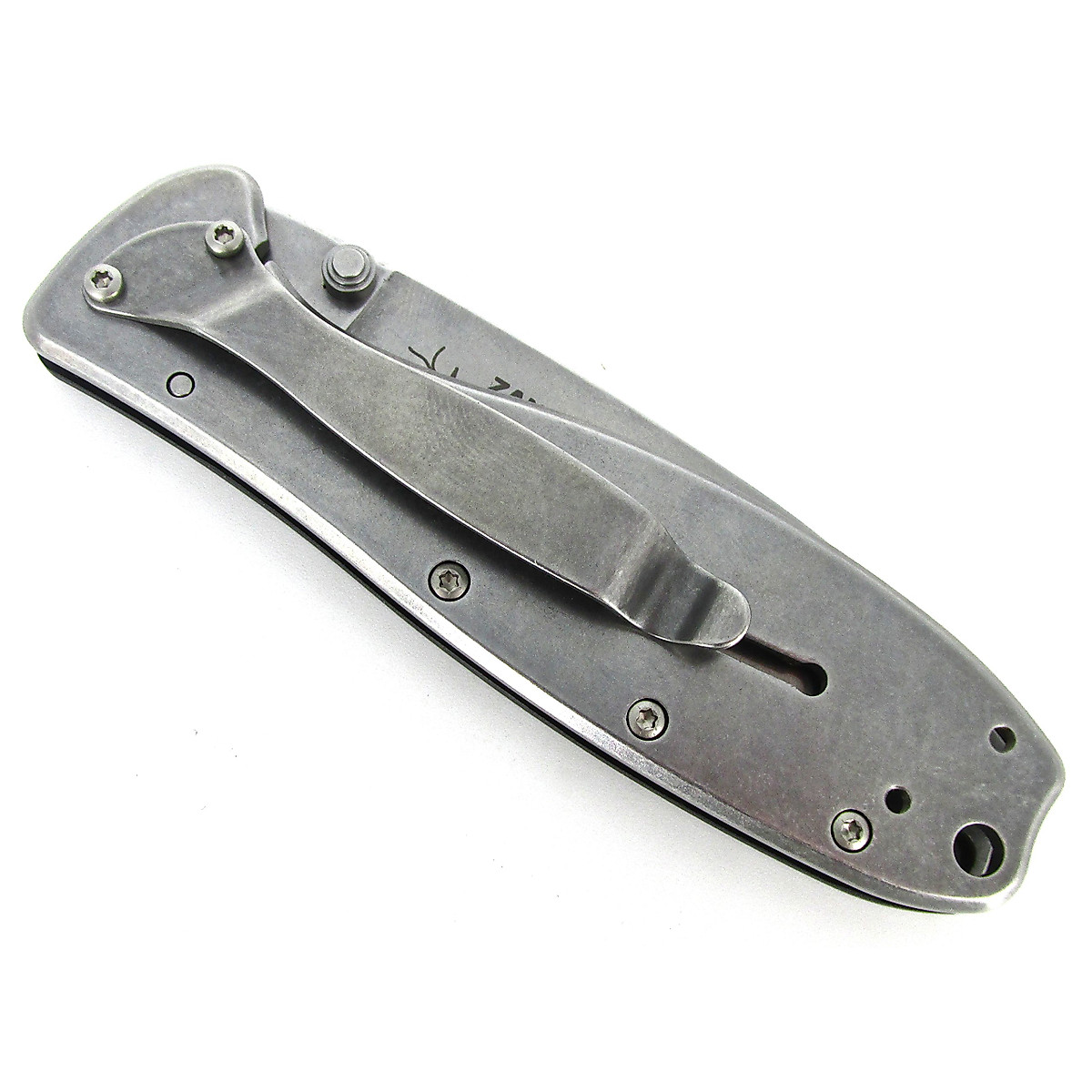 BLUE RIDGE Knives Zancudo Black/Stonewash Framelock Folder