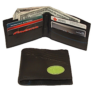 Recycled Rubber Tire Wallet with Logo - Fair Trade.