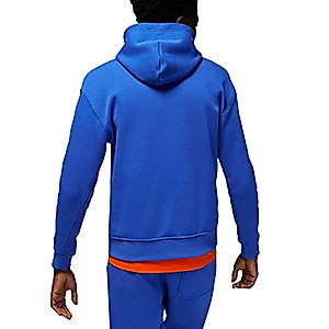 Nike Jordan Flight Men's Graphic Fleece Pullover Hoodie (as1, alpha, l, regular, regular, Standard, Game Royal)
