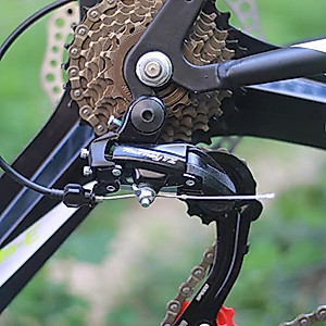 EUROBIKE Mountain Bike 27.5 for Men and Women X1 Frame Adult 3 Spoke Wheel (Yellow)