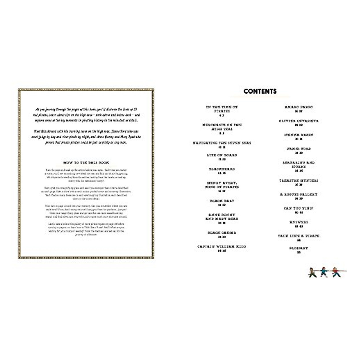 Pirates Magnified: With a 3x Magnifying Glass