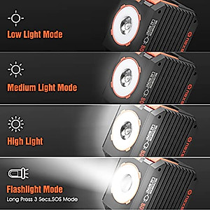 Portable Power Station, 88.8Wh Small Generator Super Quiet Backup Lithium Battery with 110V/80W AC Outlet DC USB QC3.0, Camping Light for Airplane Home CPAP Emergency Power Outage Laptop Phone Solar