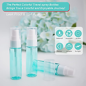 Kitchen GIMS Travel Size Pump Bottles Leak Proof Small Pump Bottle 3 Pack 1 oz/30ml TSA Approved Travel Bottles for Toiletries Shampoo Hand Wash Oil Conditioner Lotion with Bottle Label