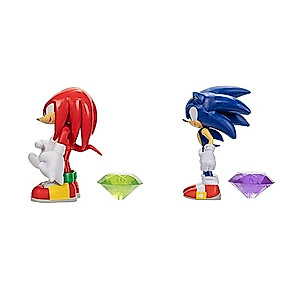 Sonic The Hedgehog Sonic 4" Figure 2 Pack Modern Sonic and Modern Knuckles