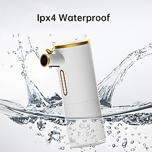 VOVGUU Automatic Soap Dispenser Touchless Rechargeable 300ml/10.14OZ Electric Dispenser with 3 Levels of Adjustable Sensor Foaming Soap Dispenser