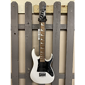 Ibanez 6 String Solid-Body Electric Guitar, Right Handed, White (GRGM21WH)