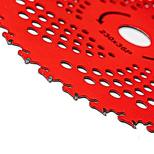 2-Pack 9" 36 Teeth Carbide Tipped Blades for Brush Cutter, Trimmer, Weed Eater