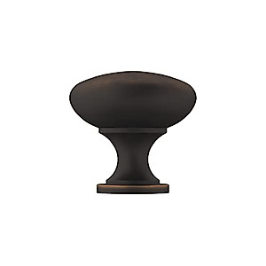 Amerock | Cabinet Knob | Oil Rubbed Bronze | 1-1/4 inch (32 mm) Diameter | Era | 1 Pack | Drawer Knob | Cabinet Hardware