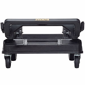DEWALT TSTAK Trolley Cart with Handle, Swivel 360°, Capacity of Up to 200 lbs (DWST17888)