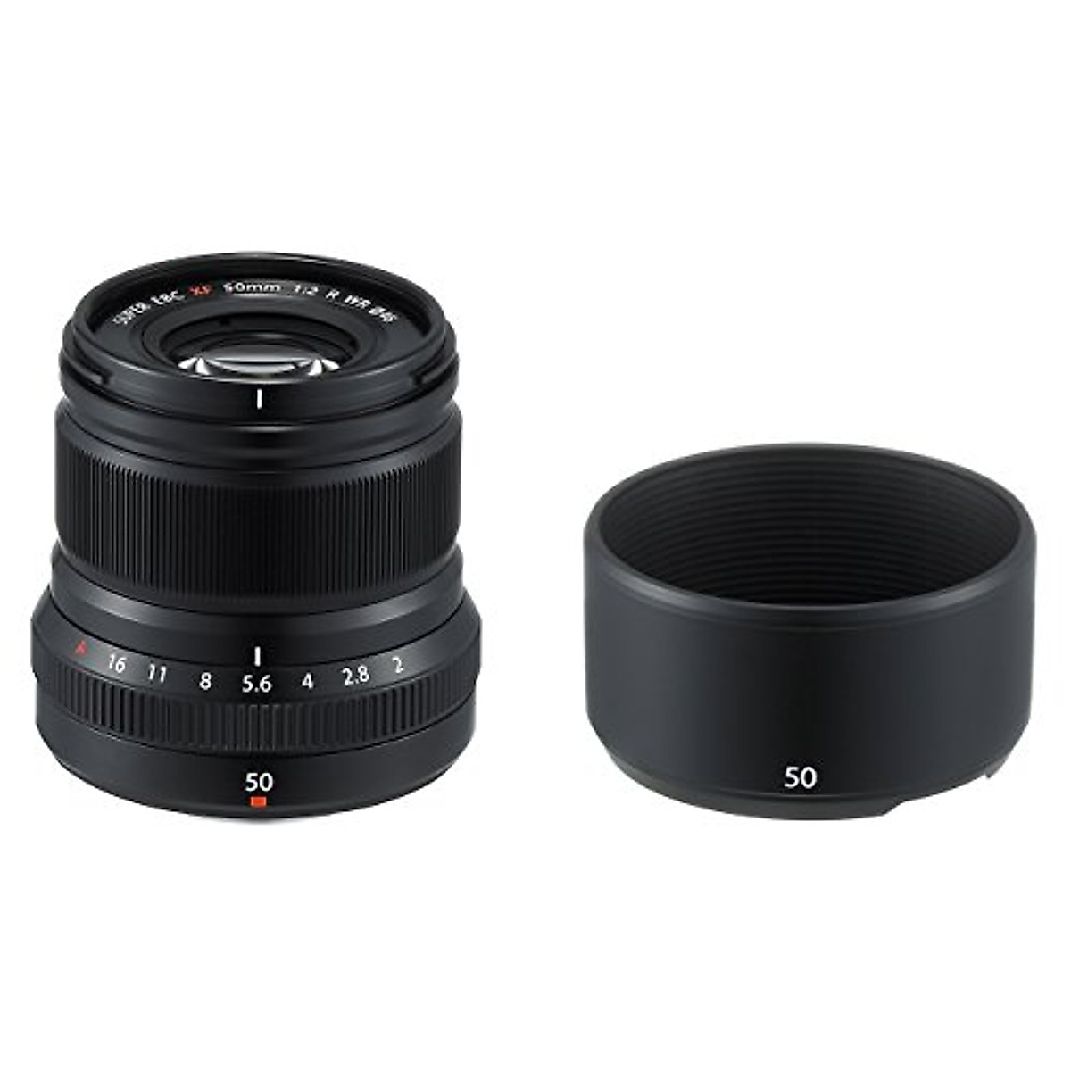 Fujinon XF50mmF2 R WR Lens - Black