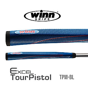 Winn 2016 Tour Pistol Blue Golf Putter Grip (