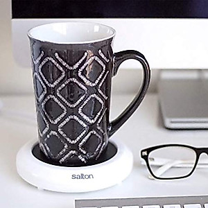 Salton Coffee Mug & Tea Cup/Mug Warmer, 1, White