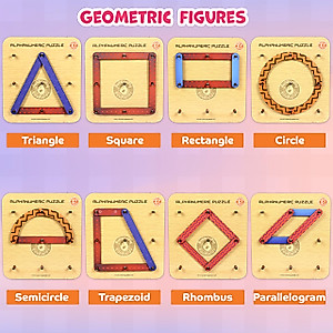 ButterflyEduFields Wooden Alphabets Numbers Construction Puzzle for Kids 3 Years 4 5 Years Boys Girls Preschool Learning Pack | Stacking Blocks Shape Colour Sorter Pegboard Kit