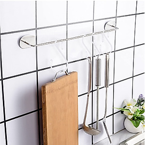 Mzekgxm 20 Pack 3.15 Inch S Hooks Stainless Steel Hanging Hooks Heavy Duty S Hooks for Hanging Kitchenware, Pots, Pans, Plants, Clothes, Towels in Kitchen, Bathroom, Closet, Garden (White)