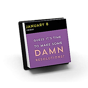 A F*cking 2021 Boxed Calendar: A daily dose of zero f*cks (Funny Daily Calendar, White Elephant Gag Gift, Desk Gift for Adults)