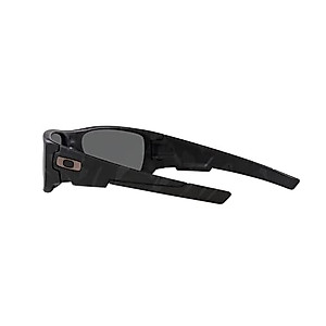 Oakley Men's OO9239 Crankshaft Rectangular Sunglasses, Shadow Camo/Black Iridium Polarized, 60 mm
