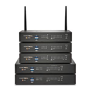 Sonicwall TZ370W Secure Upgrade Plus - 3YR Advanced Edition (02-SSC-6835) | TZ370W Wireless Network Security Appliance with 3 Year Advanced Protection Service Suite | Next-Generation Firewall