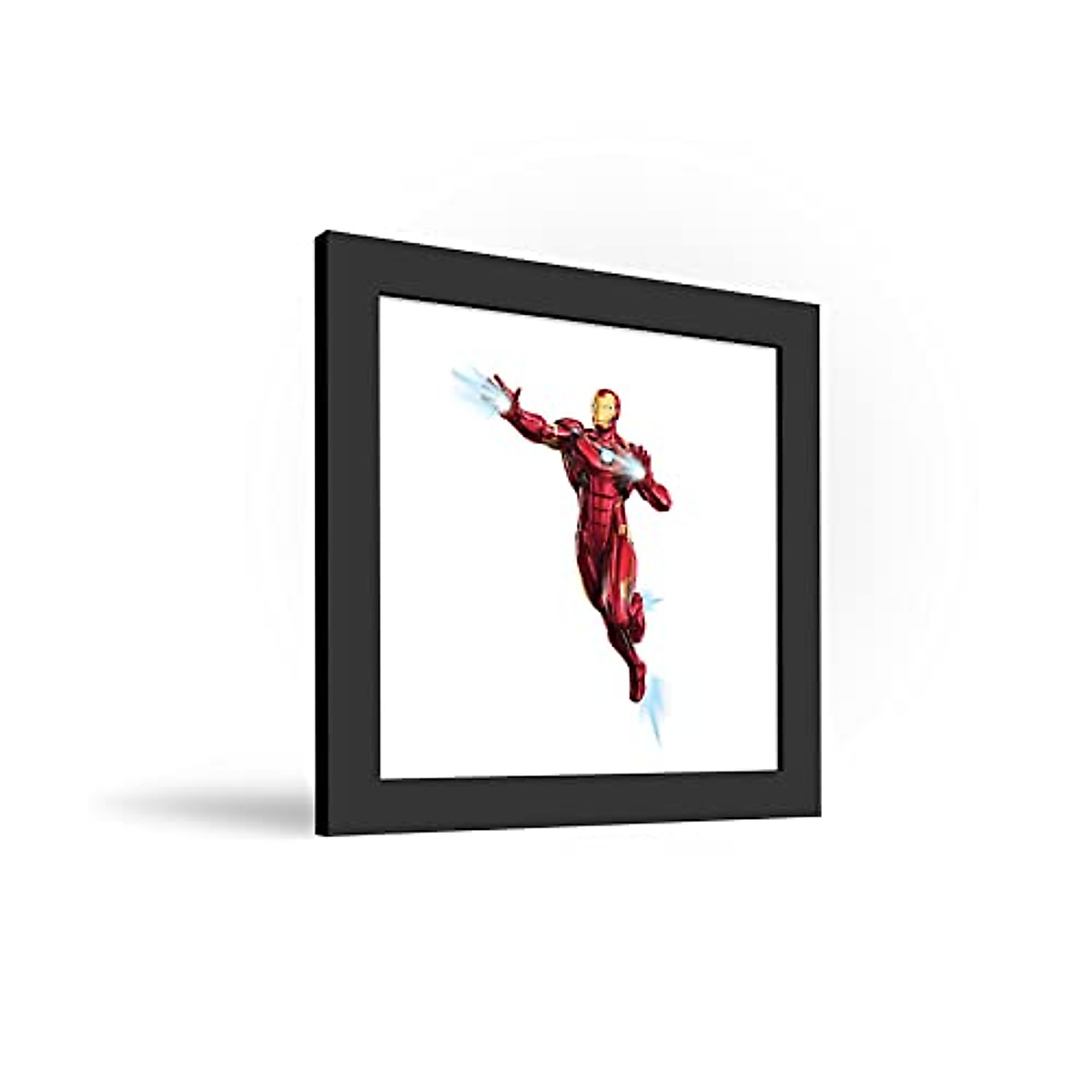 Trends International Gallery Pops Marvel Comics Avengers - Iron Man Wall Art Wall Poster, 12" x 12", Black Framed Version