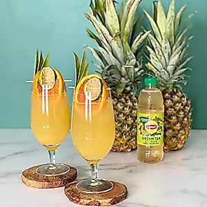 Diet Green Iced Tea - Citrus Flavor With Other Natural Flavors - With 100% Daily Value Antioxidant Vitamin C Per 12 Fl Oz, 24-500 ml Bottles - 2 Pack