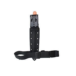 Puma XP 13" Pig Sticker Textured Blaze Orange G10 Beveled Blade Hunting Knife with Kydex Sheath