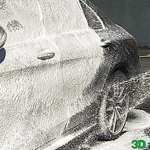 3D Wash N Wax Car Wash Soap - pH Balanced, Easy Rinse, Scratch Free Soap with Wax Protection - 64oz.