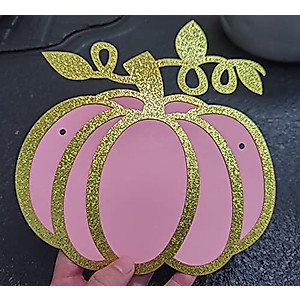 Our Little Pumpkin is Turning one Banner, Little Pumpkin Banner, Little Pumpkin Baby Shower Decorations, Pumpkin First Birthday,Fall Baby Shower Decorations