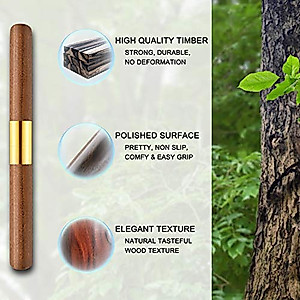 Ice Picks in Gift Box - Premium Stainless Steel Ice Picks Kitchen Tool with Wooden Handle Safety Cover Portable for Bars Restaurant Home Bartender Picnics Camping, 1PCS (RoseWood 6.7")