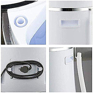 Portable Washing Machine Small Mini Hand Compact Semi Automatic Washer Laundry Perfect for Apartment Hotel Dorm