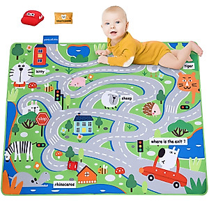 Lovvie & Joy Baby Play Mat,Kid Rug Carpet Playmat ,Baby Play Mat for Floor,Foldable Non-Slip Play Mats for Baby and Toddlers,Ideal Gift for Children Baby Bedroom Play Room
