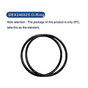onlineseal DEX2400Z5 Outlet Elbow O-Ring Suitable for Hayward Pro Grid Vertical D.E. Filter 2.4" ID（4/ Pack)