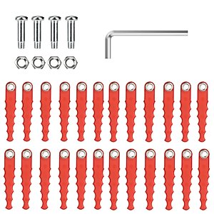 Yweller DF-065 Trimmer Head Replacement Blades Compatible with Black and Decker GH710 GH700 GH750 DF-065-BKP String Trimmer (33 Pack)