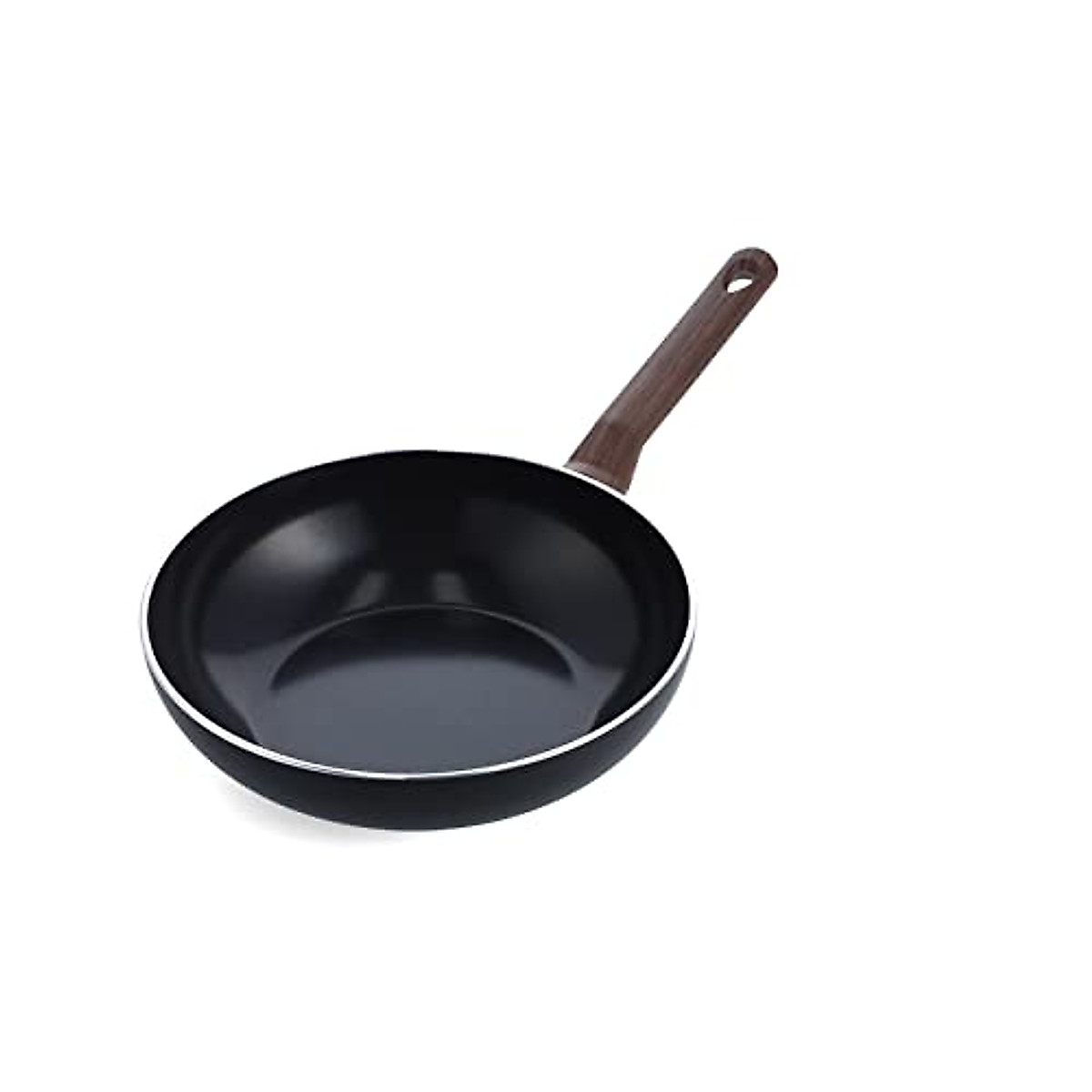 BK Simply Ceramic, Ceramic Nonstick Induction 11" Nonstick Frying Pan Skillet, PFAS Free, Dishwasher Safe, Black