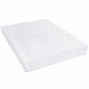 Olee Sleep 8 in Solar Memory Foam Mattress Queen 08FM01Q White