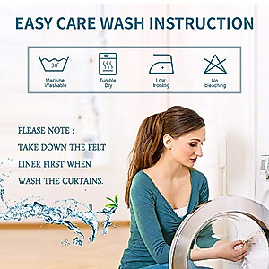 RYB HOME Soundproof Curtains 84 inches - 3 Layers Blackout Curtains Noise Cancelling Thermal Insulted Drapes for Door Window Living Room Room Divider Curtains, W 52 x L 84 inch, Gray, 1 Pair