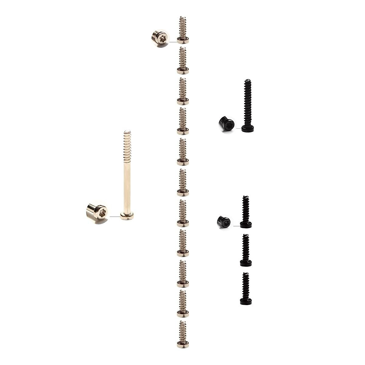 iParto 4 Pack Joystick Replacement for Oculus Quest 2 Controller Thumb Stick Replacement for Meta Quest 2 Left/Right Joystick Analog with Screws,Thumbstick Caps,Tools