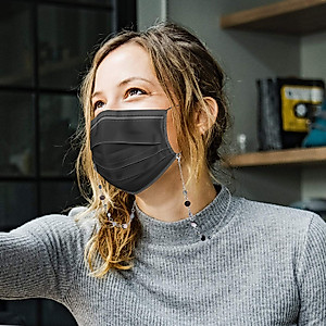 Crimmy Glasses Eyeglass Chain Strap Holders around Neck for Women, Stylish Eye Glasses Sunglasses Mask Necklace Lanyard