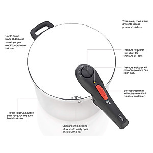 Zavor Elite Pressure Cooker (6.3 Quart)