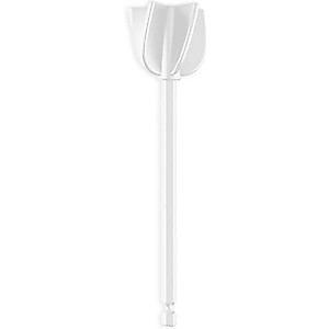 White Helix Paint Mixer Drill Attachment Epoxy Mixer Paddle Mixer for Plaster Mixer Used with Drill to Mix Plaster, Cement, Jointing, Render Whisk, Paint Whisk Compound Mixer