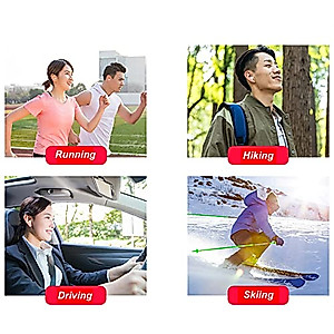 eleror Invisible Wireless Blue Tooth Earbuds Mini Earpiece Small Ear Buds Semi in-Ear Headphone Touch Control for Work, Home, Music, Audiobooks and Podcasts(Ivory)