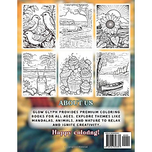 101 CALMNESS: Adult Coloring Book — Relaxing Book to Calm your Mind and Stress Relief — Beautiful Designs of Animals, Landscape, Beach, House, Birds, Flowers, and more