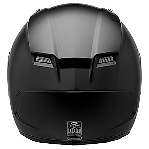 Bell Qualifier DLX Full-Face Motorcycle Helmet (Blackout Matte Black, Large)